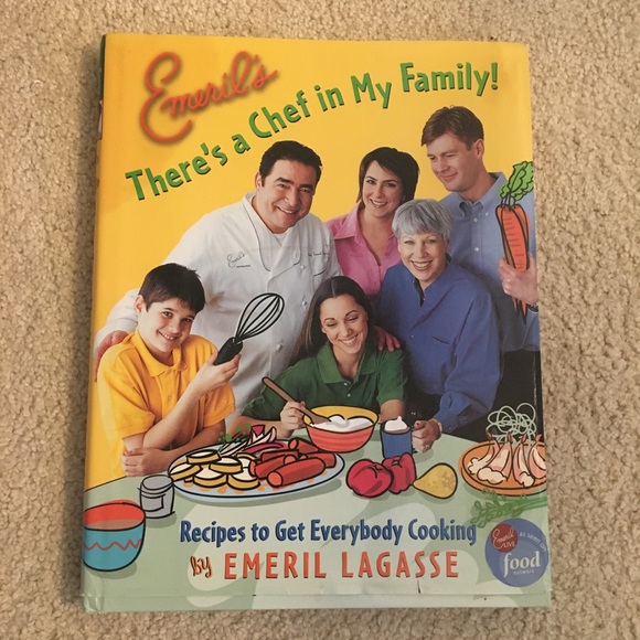 Kitchen | Emerils Theres A Chef In My Family Cookbook | Poshmark